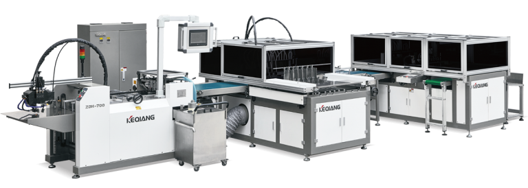 Rigid box making machines in AtB consultech (About the box)